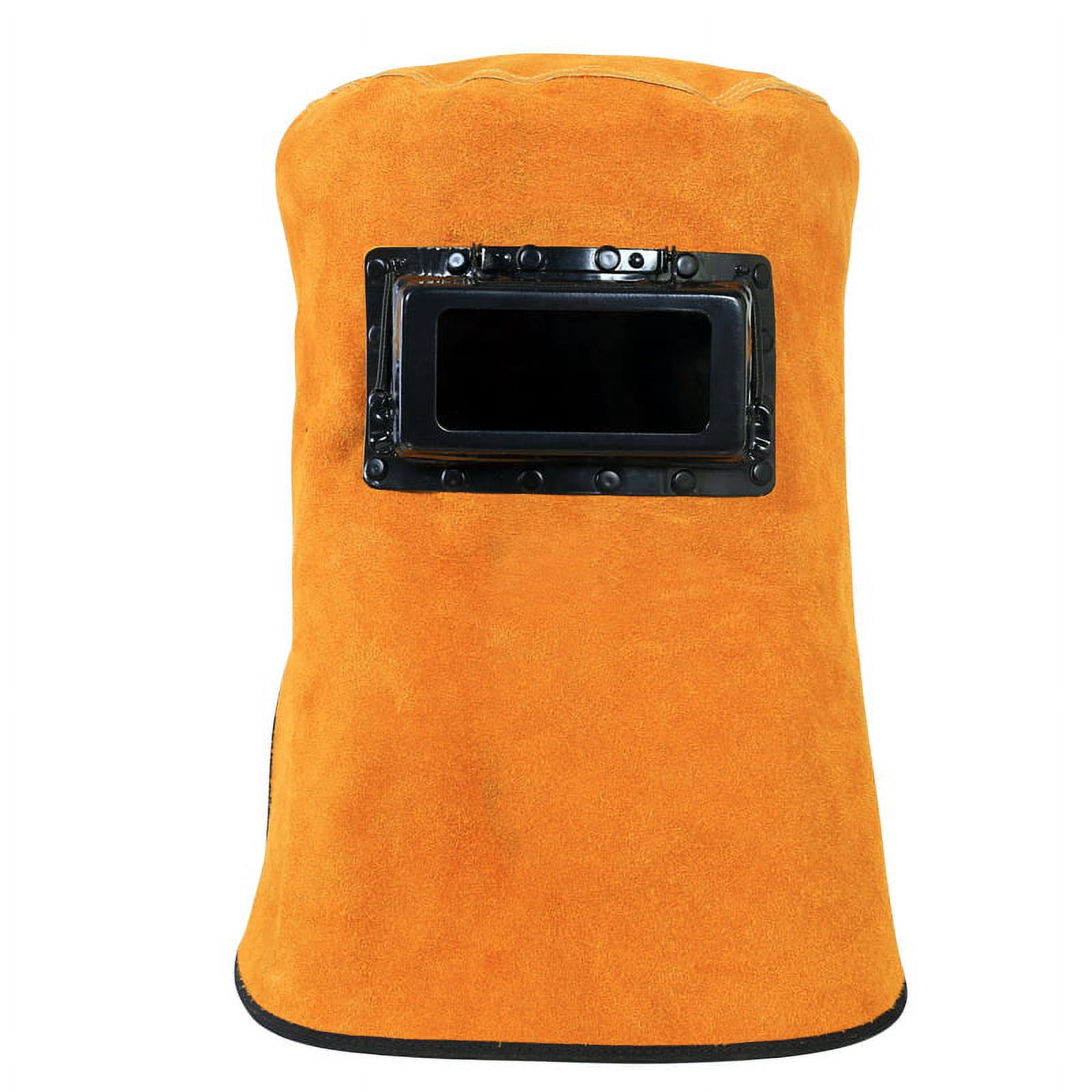 Cow Leather Welding Hood - Solar Auto Darkening Welding Mask Fonepro ...