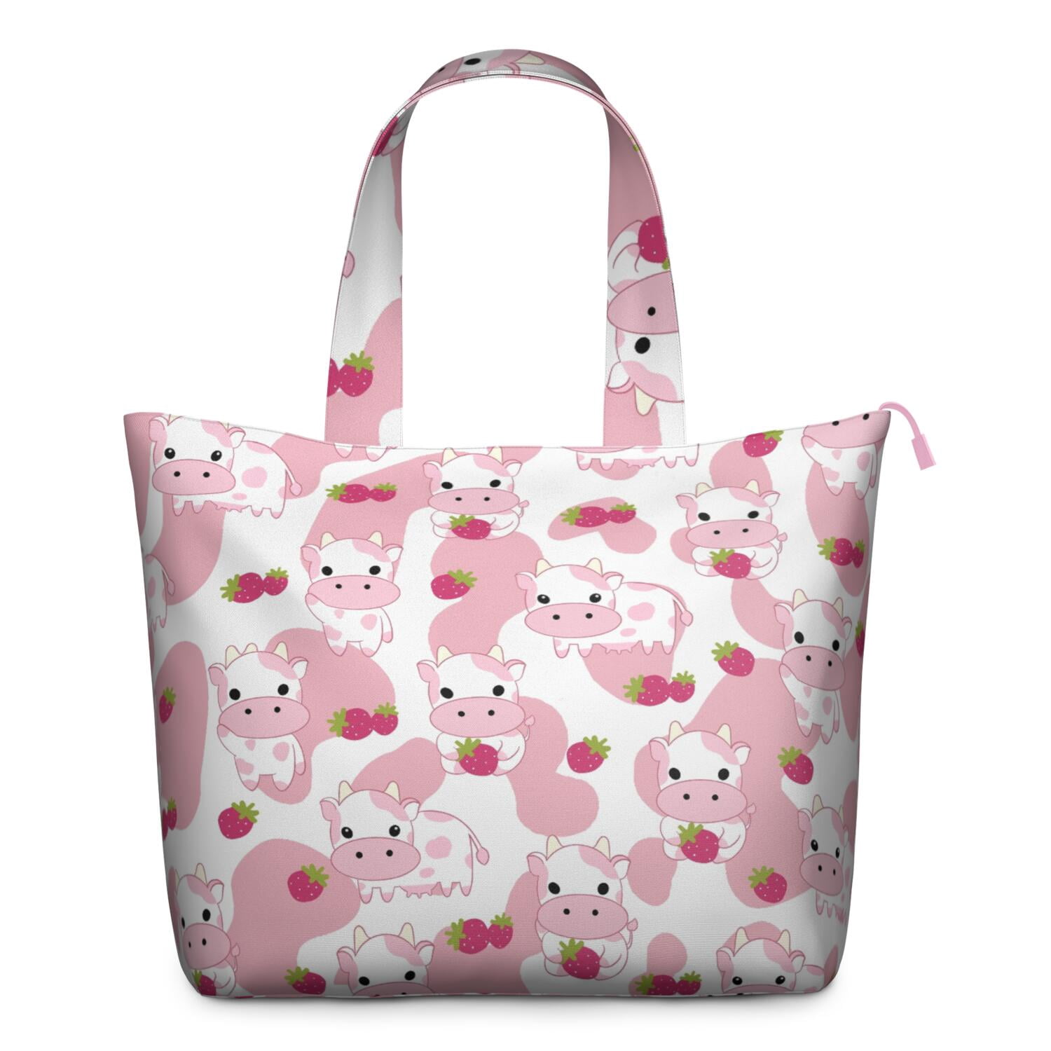 Cow Lovers Travel Tote, Highland Cow Rustic Print Weekender Duffel Bag ...
