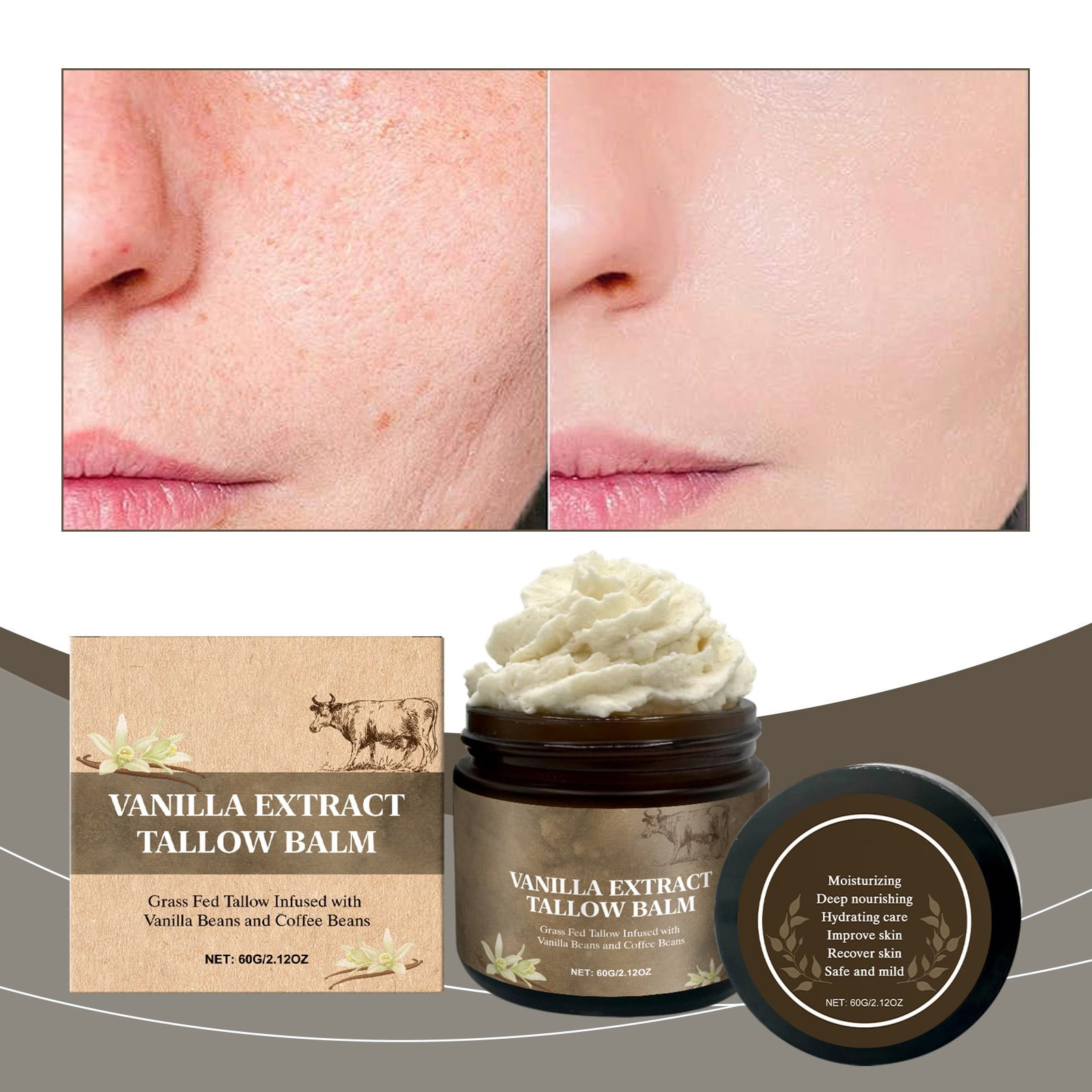 Cow Milk Nourishing & Repairing Cream - Frankincense Moisturizing Cream ...