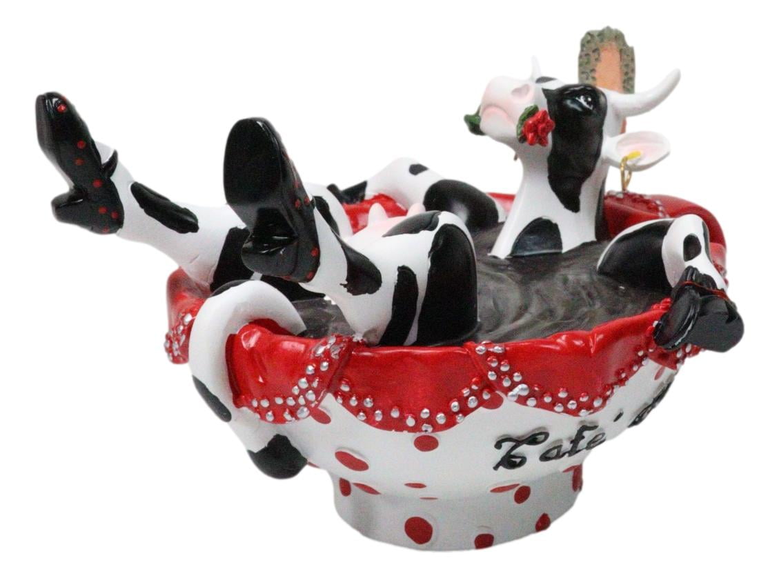 Cow Parade Cafe Ole Latin Culture Coffee Cup Bathing Cow Collector's ...