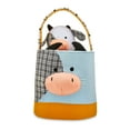Cow Plush Easter Basket, 8 inch , Kipekee, Upcycled Plush - Walmart.com