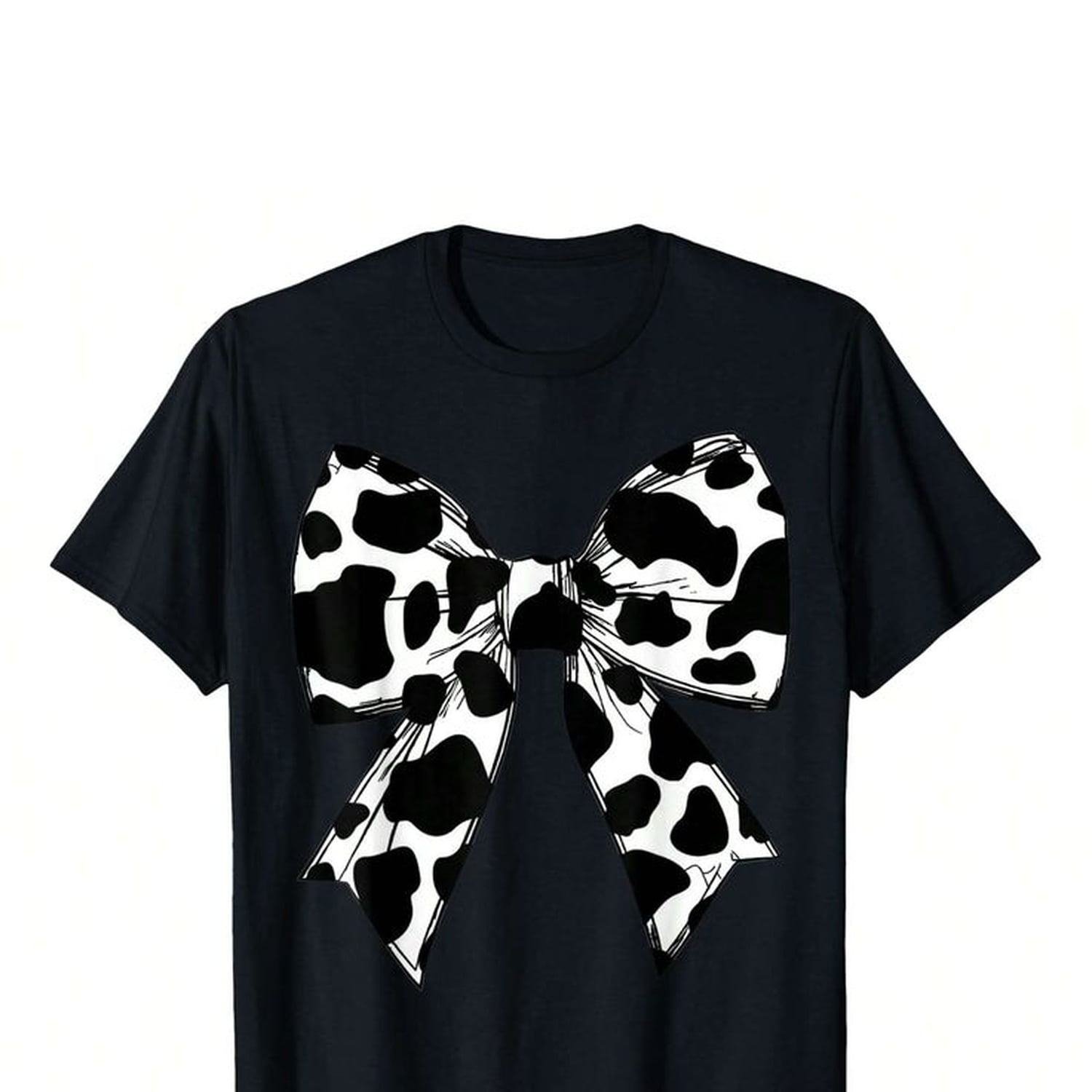 Cow Prinoquette B1Ow Family Matching WoM1en Gir1l T-S1Hirt WoM1en's Plus Size Graphic T1EE ...