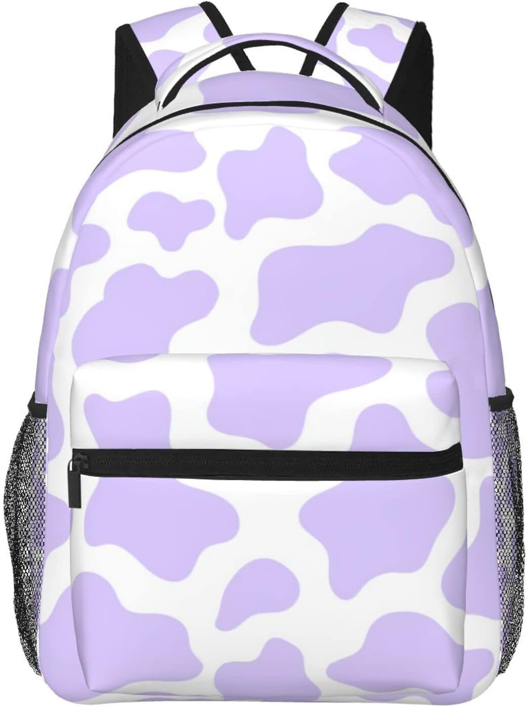 Cow Print Animal Backpack Cute Bookbags Laptop Bag Shoulder Bags Travel ...
