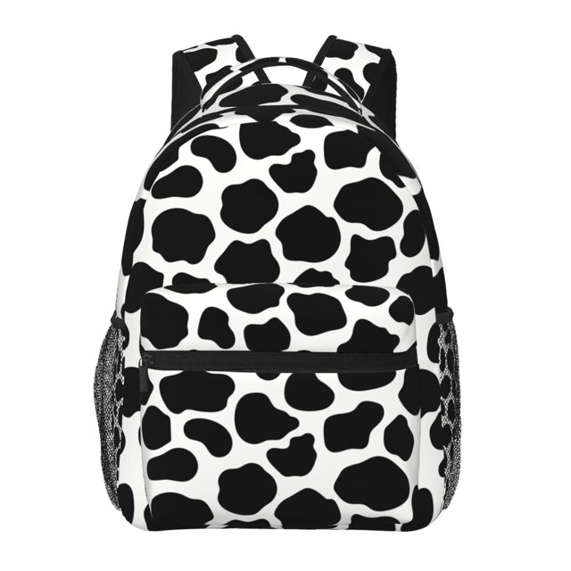Cow Print Backpack for Men Women Laptop Backpack Hiking Backpack Travel ...