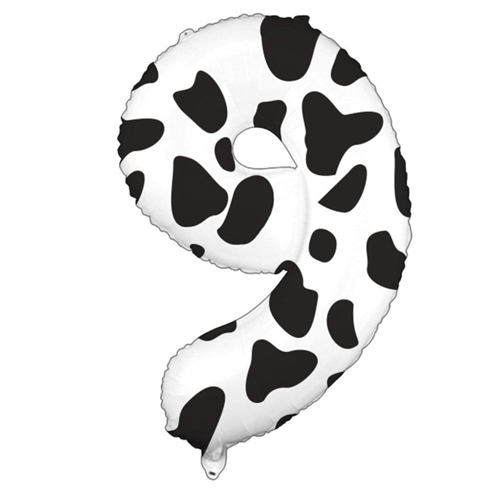 Cow Print Balloon Birthday Decorations Supplies Theme Number Balloons ...