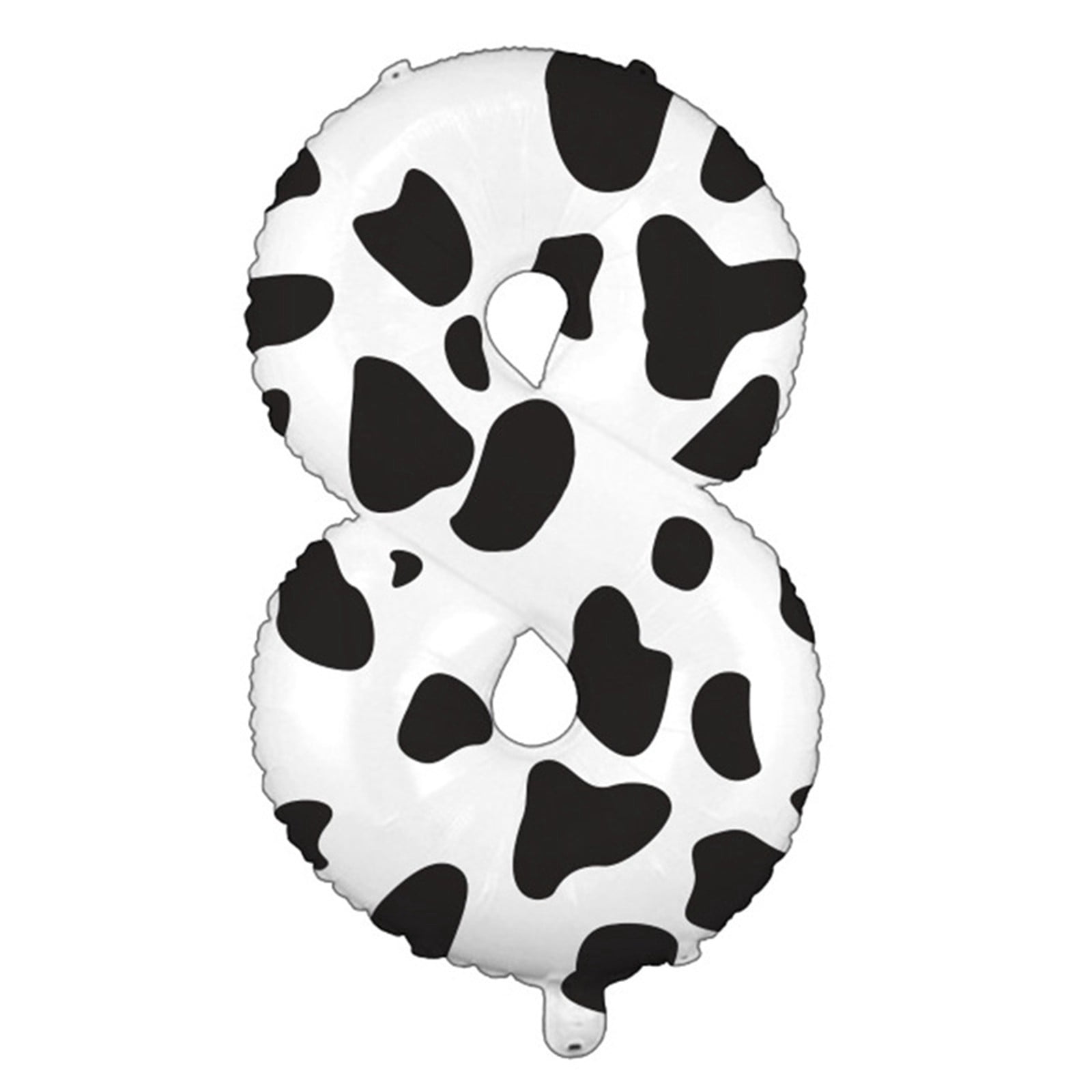 Cow Print Balloon Birthday Decorations Supplies Theme Number Balloons ...