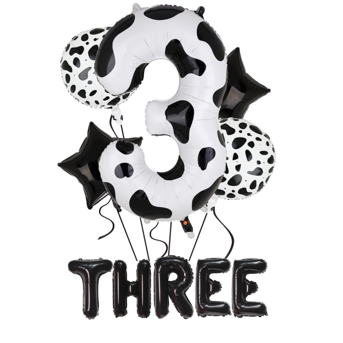 Cow Print Balloon STF9 Decorations - Cow Theme 3rd Party Holy Cow Im ...
