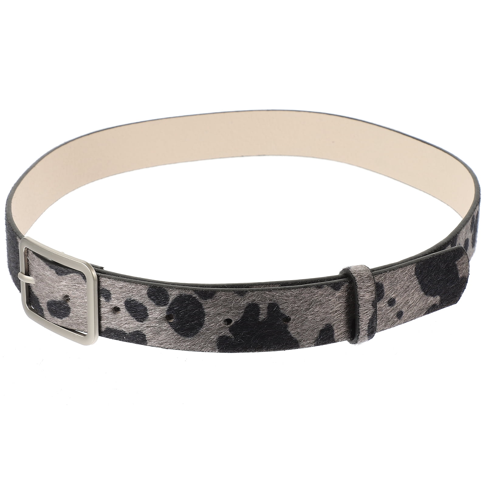 Cow Print Belt Adjustable Pants Belt Western Belt Women Animal Print ...