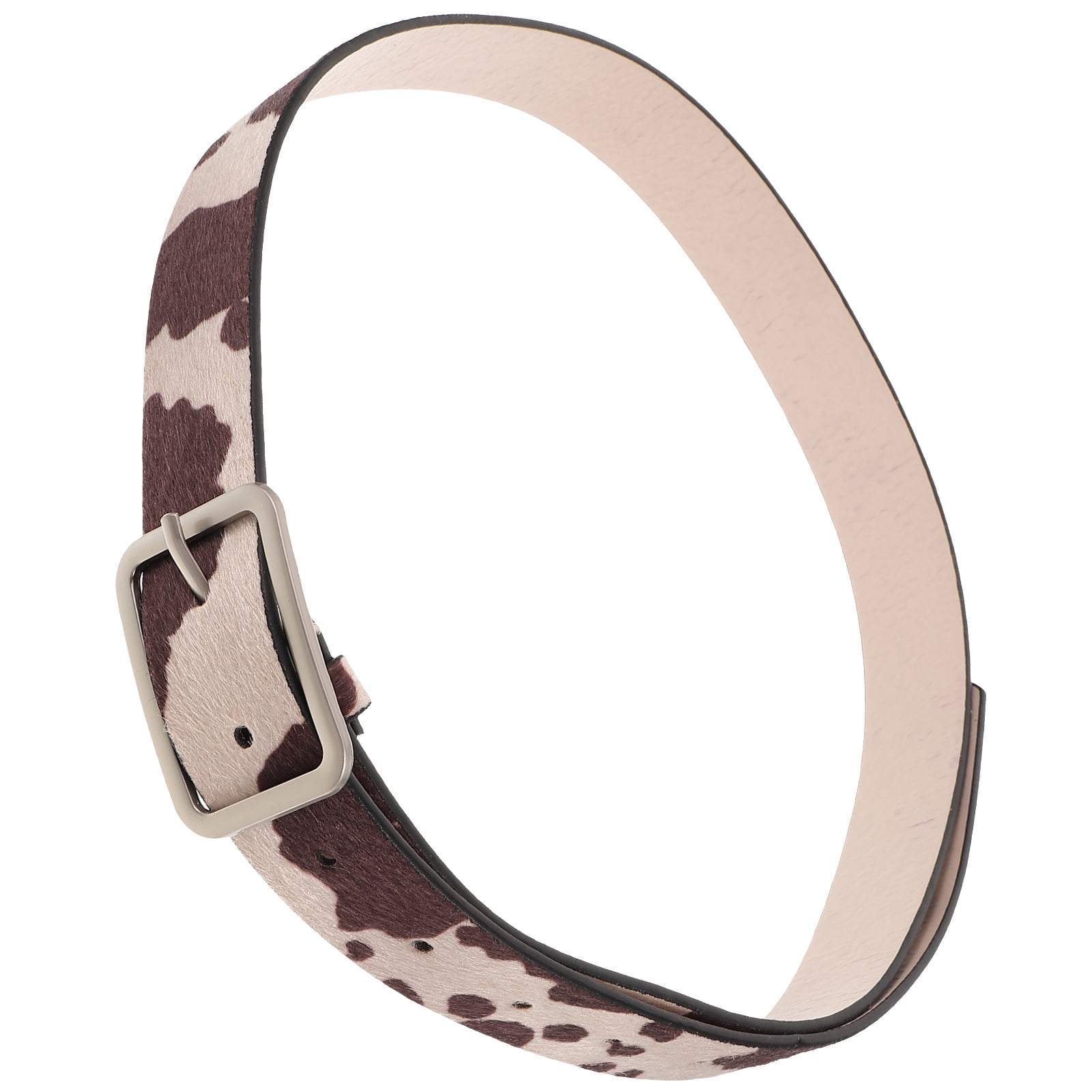 Cow Print Belt Cowgirl Cow Pu Belt Attract Attention Belt Miss Woman ...
