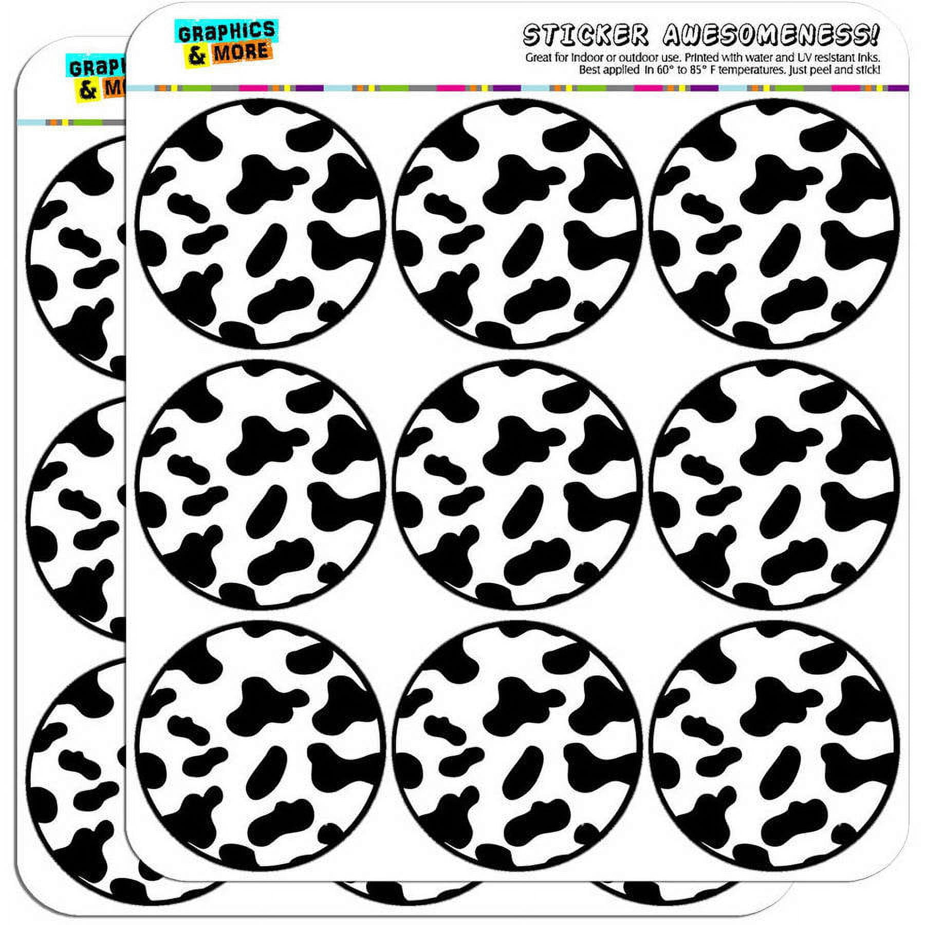 Cow Print Black White 18 2" Planner Calendar Scrapbooking Crafting ...
