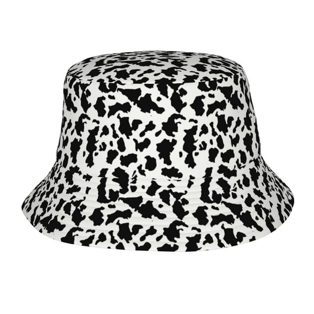 Cow Print Bucket Hats for Men Women Beach Sun Hat Outdoor Travel ...