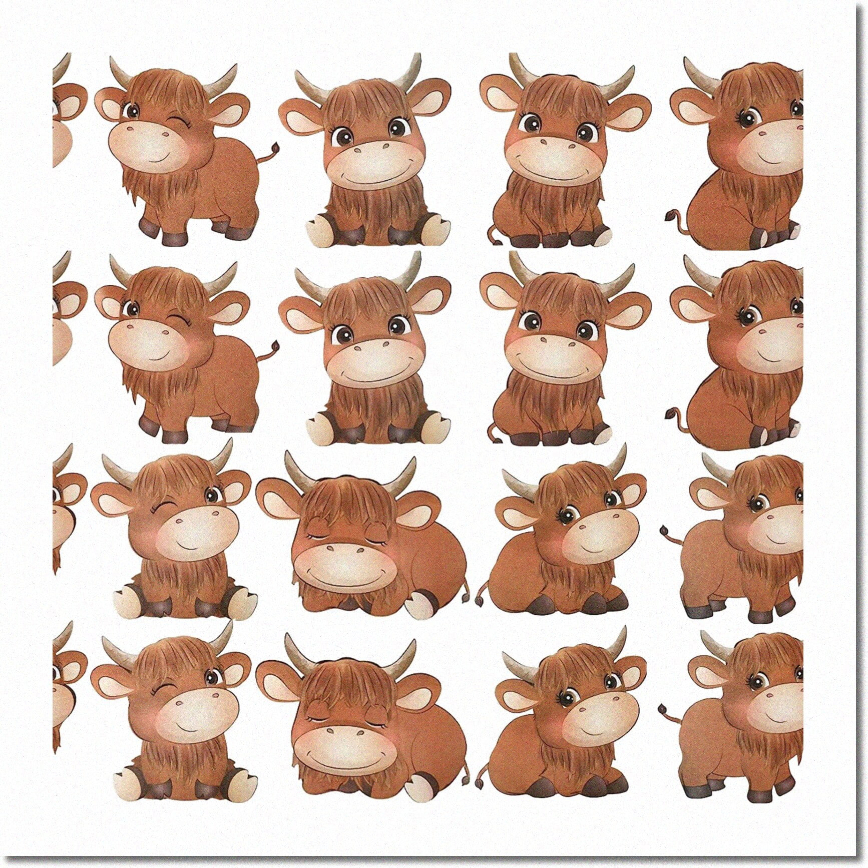 Cow Print Fiesta: 32-Piece Farm Animal Party Decorations for Kids ...