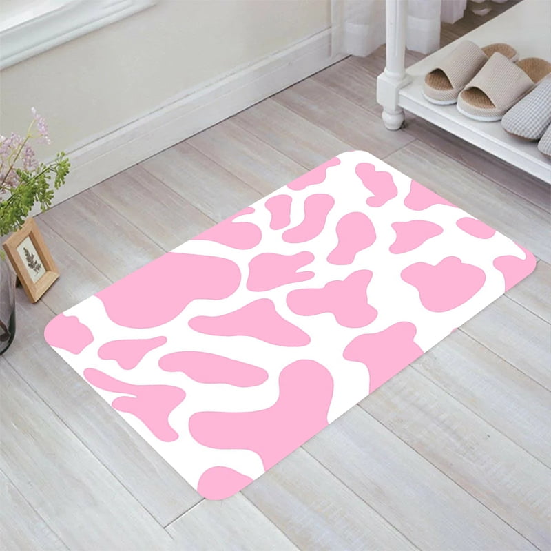 Cow Print Floor Mat Doormat Entrance Door Living Room Kitchen Carpet ...