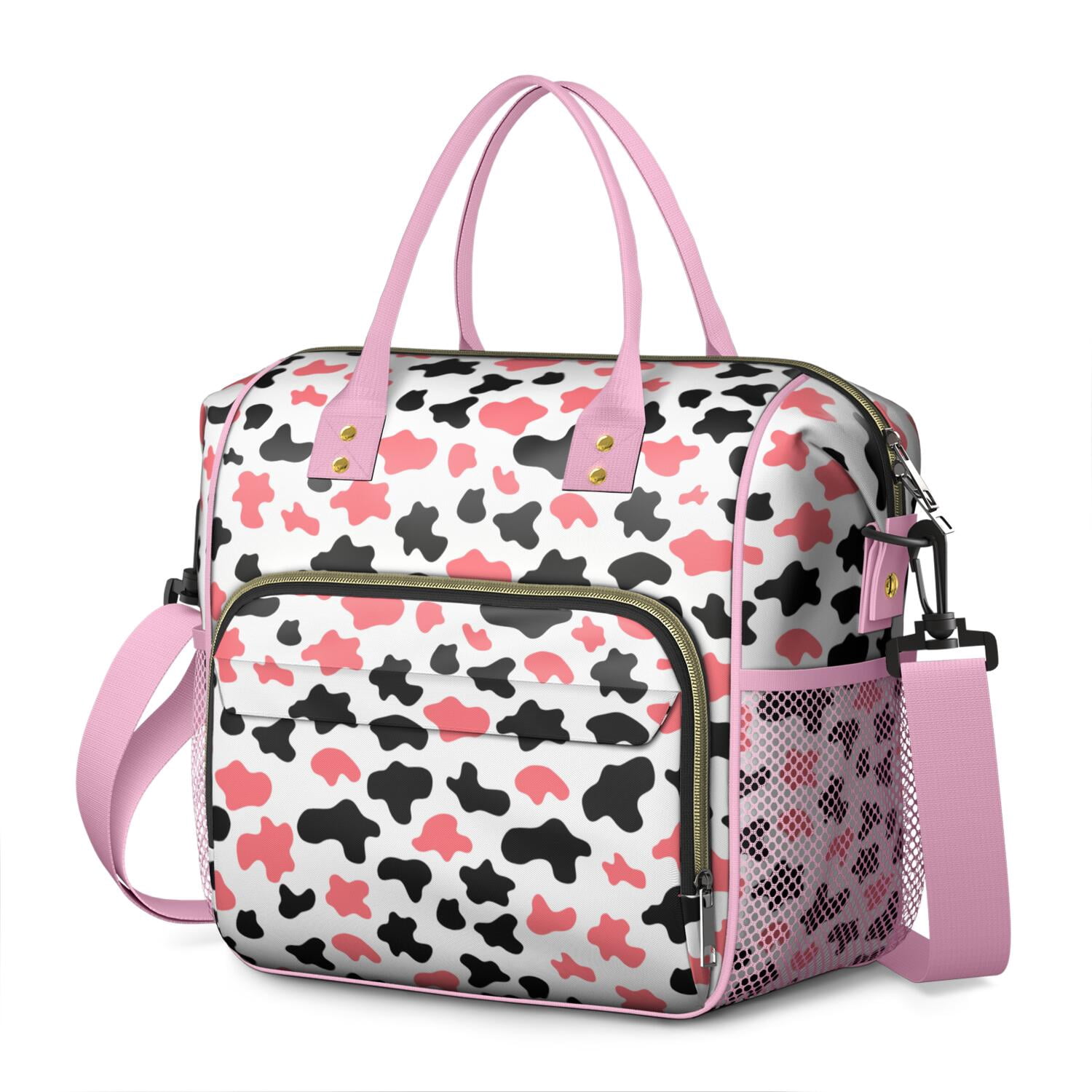 Cow Print Lunch Bag – Cute Country Style Insulated Lunch Box for Adults ...