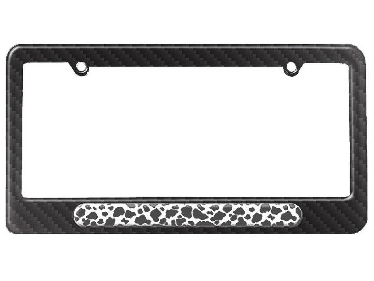 Cow Print - Milk Love License Plate Frame - Walmart.com