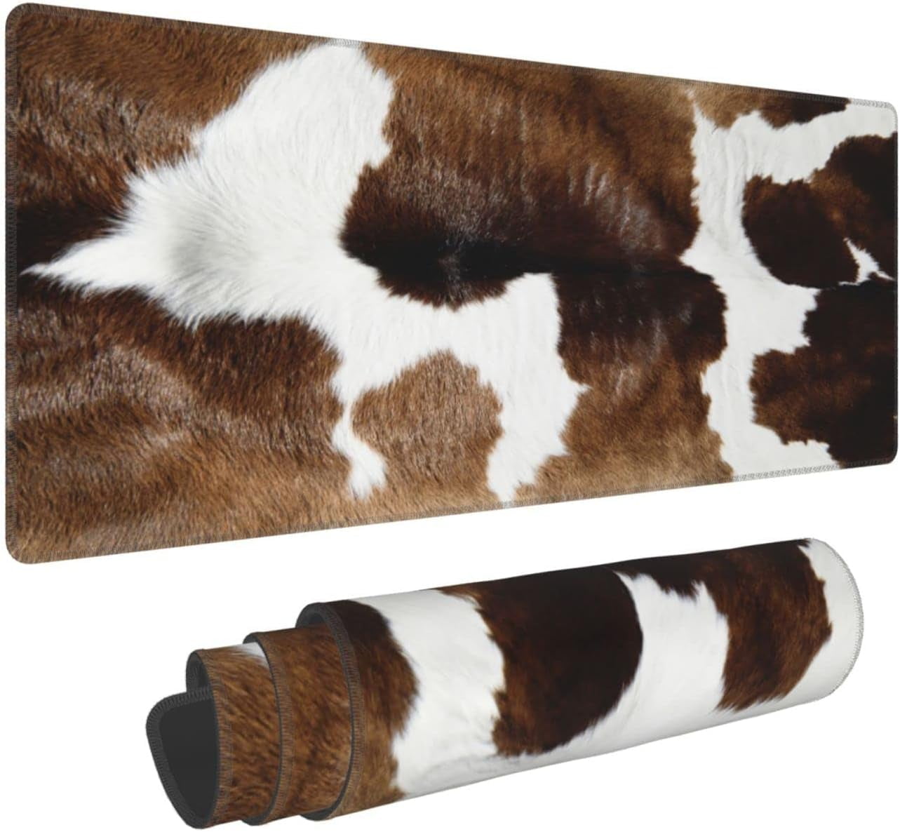 Cow Print Mouse Pad Extended Large Gaming Mousepad XL Big Long ...