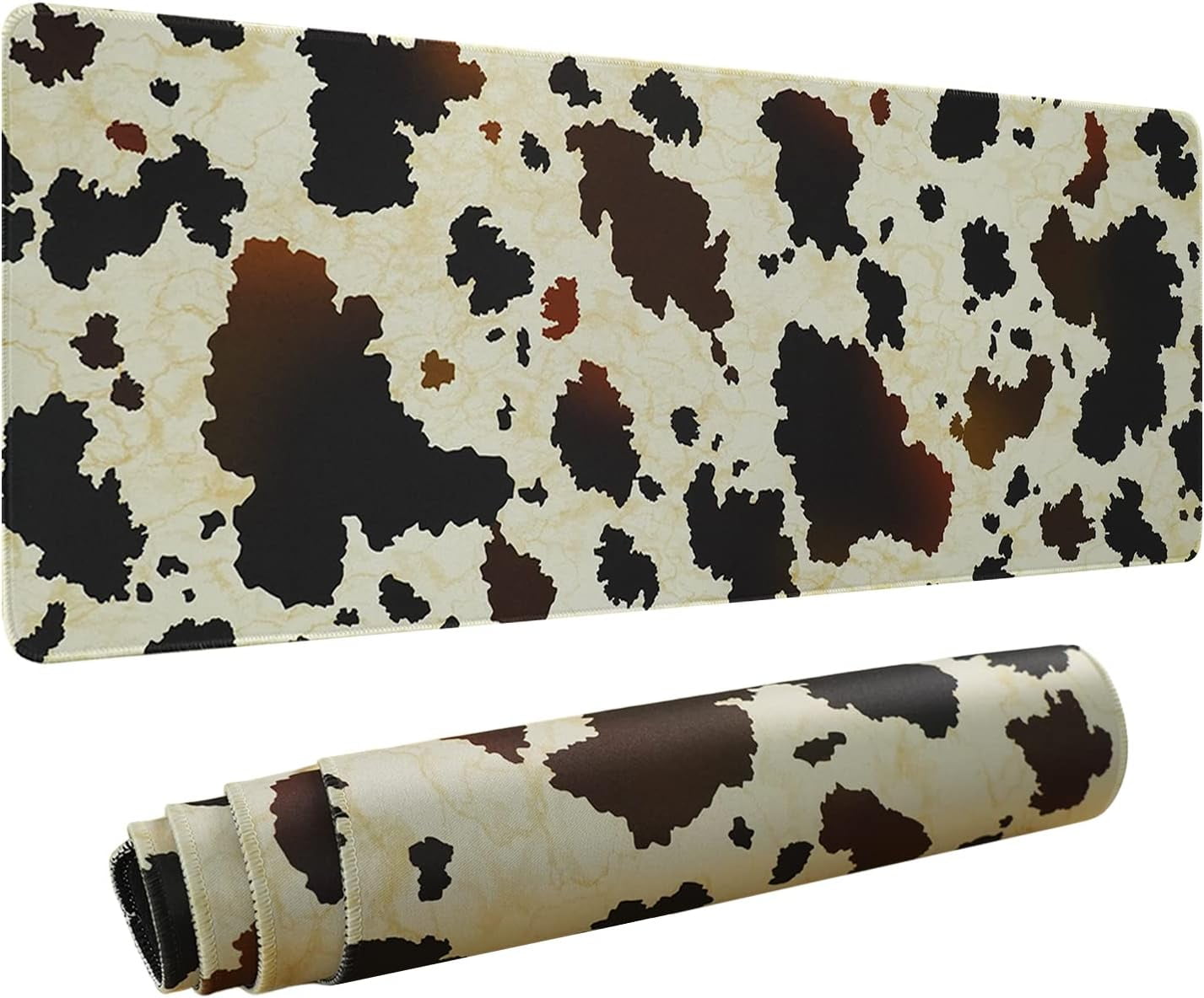 Cow Print Mouse Pad XL, Cow Extended Large Gaming Mouse Pad for Desk ...