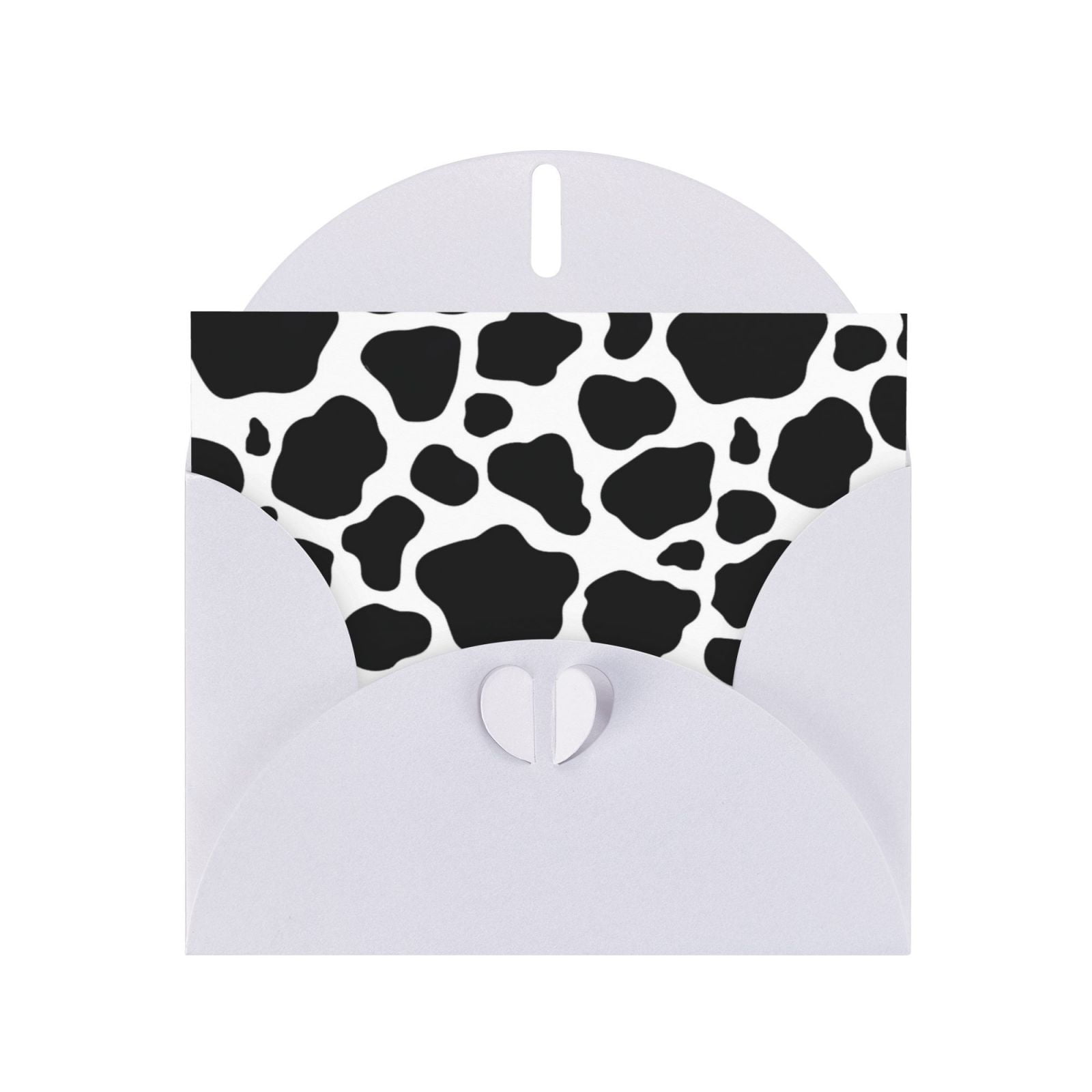 Cow Print Pattern Birthday Cards Blank Cards Greeting Card With ...