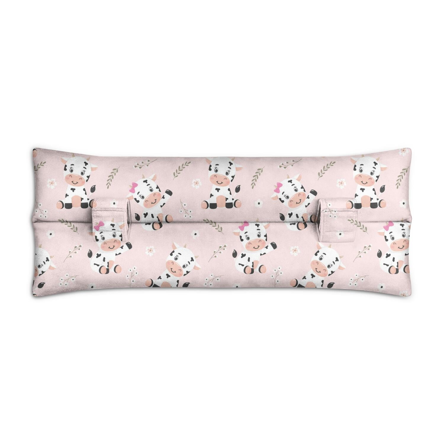 Cow Print Post Surgery Seatbelt Pillow - Soft Mastectomy Cushion for ...