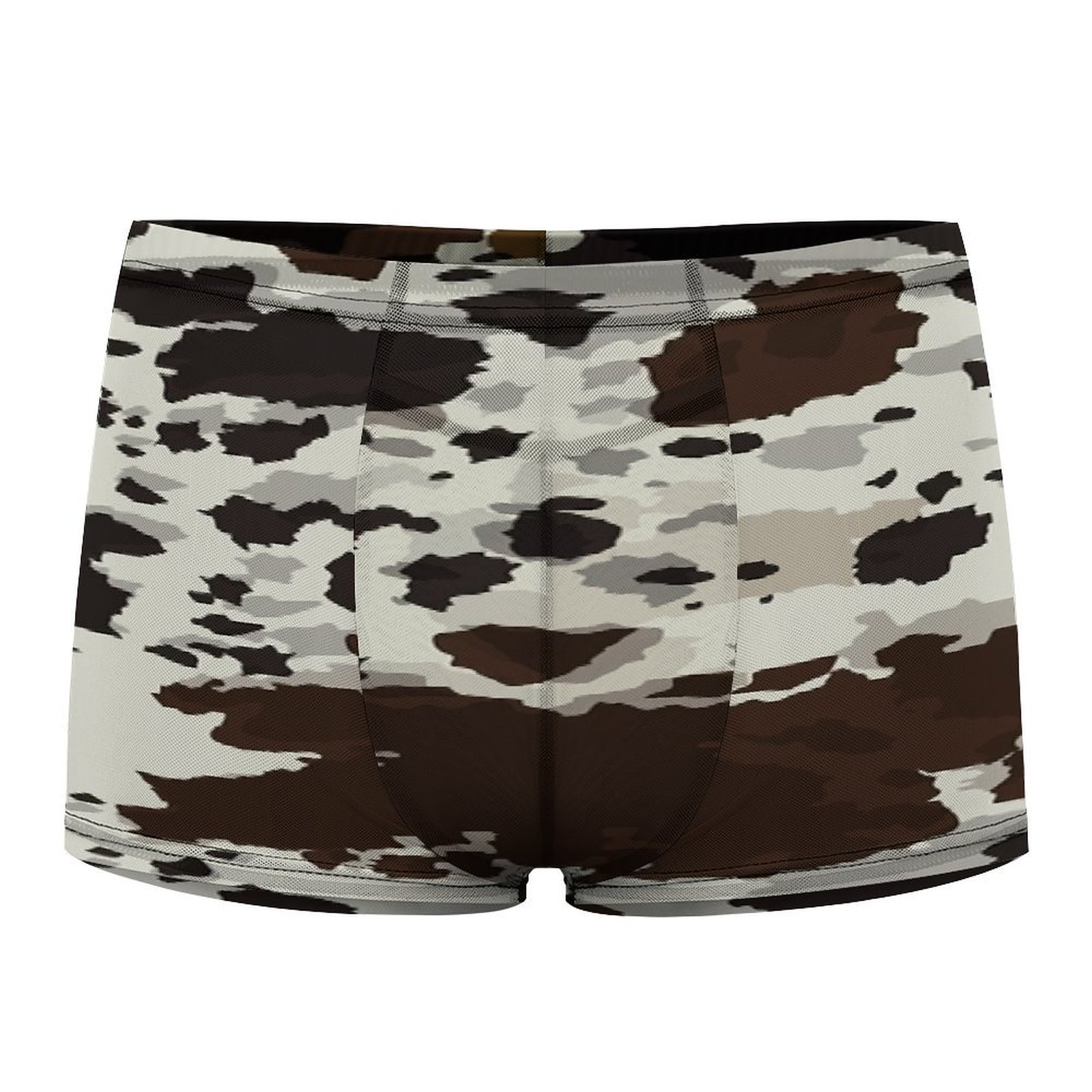 Cow Print Textures Men's Mesh Boxer Briefs Cooling Breathable Sports ...