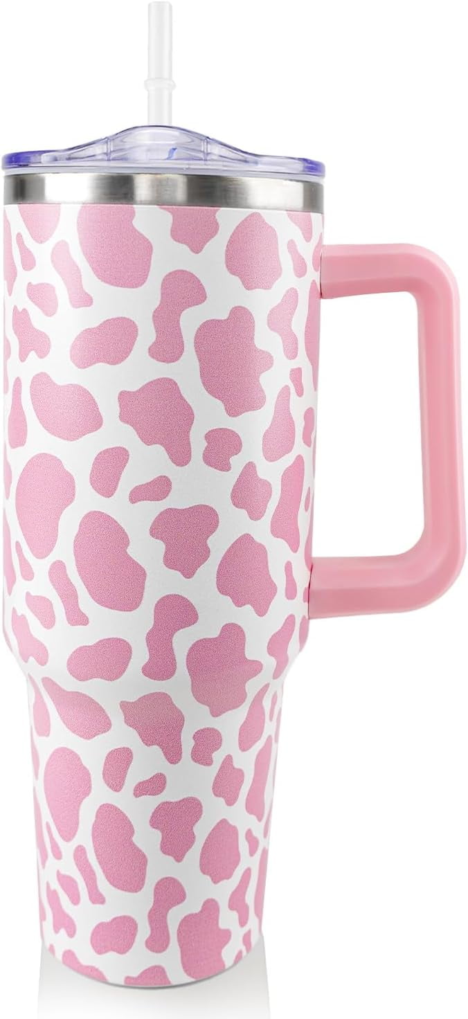 Cow Print Tumbler Cow Print Cups Cow Tumbler- 40oz Insulated Tumbler ...