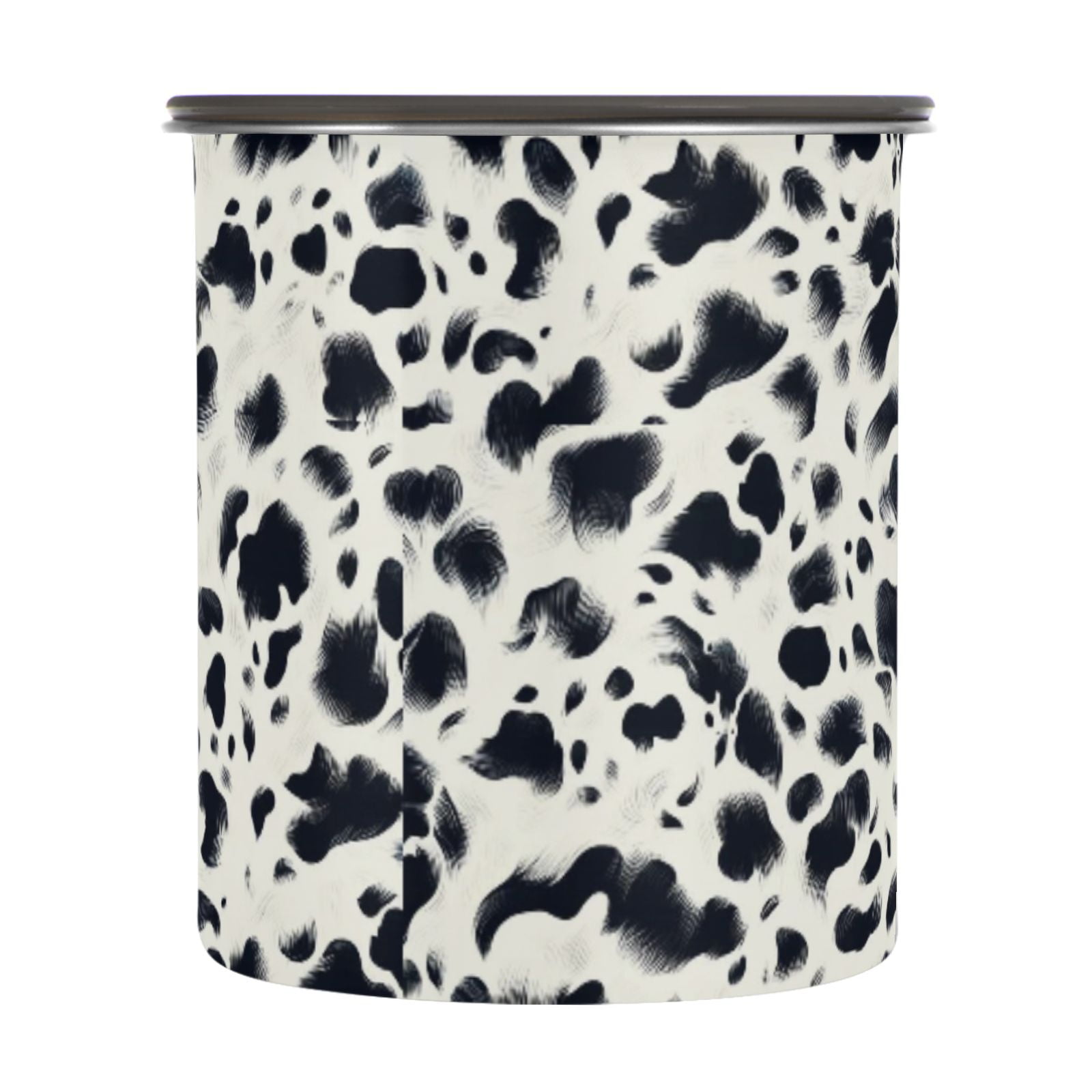 Cow Prints Airtight Coffee Bean Canister 30oz Food Storage Containers ...