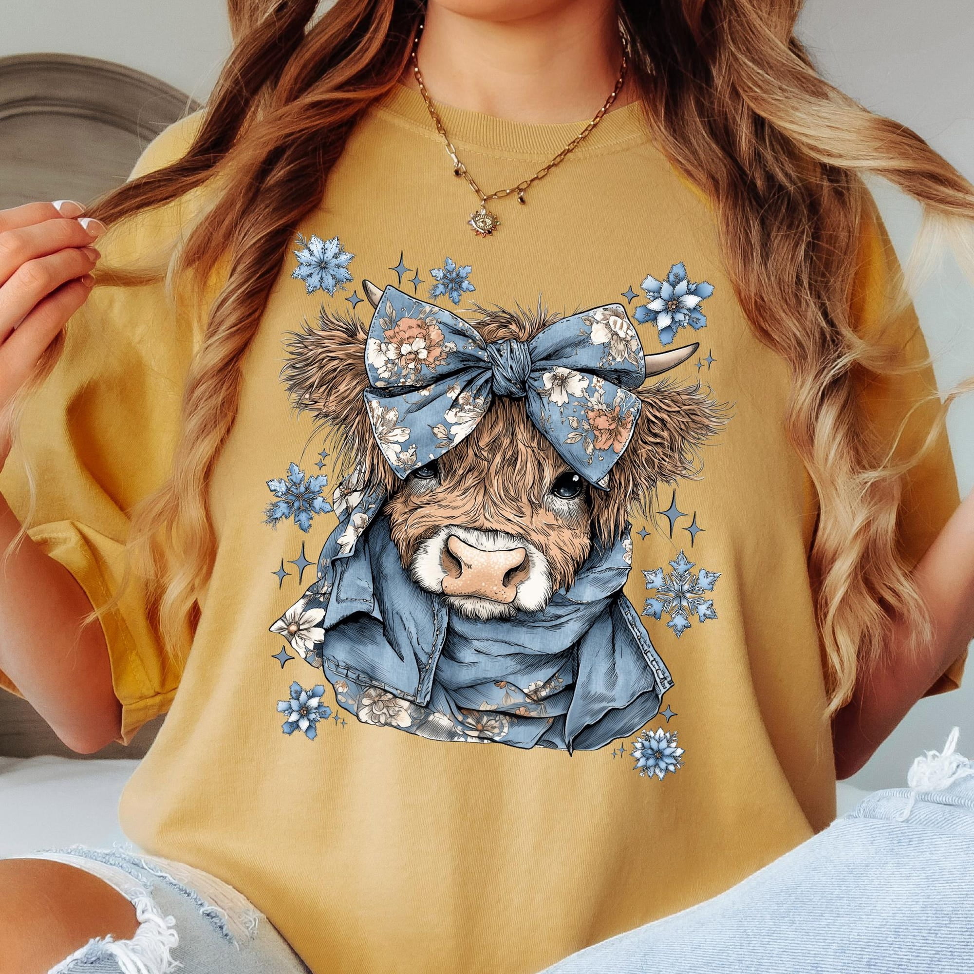 Cow Shirt Cute Cow Graphic Shirt Cozy Cottage Core Farm Animal Art ...