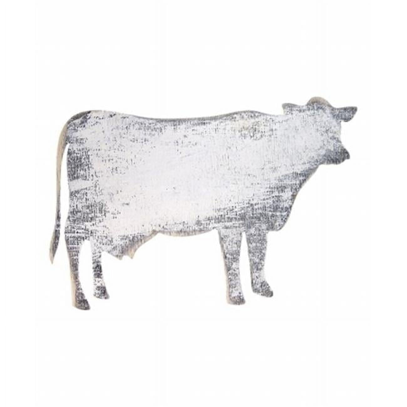 Cow Sign Village Animal Rustic Handcrafted Wooden Wall Art - 24 in ...