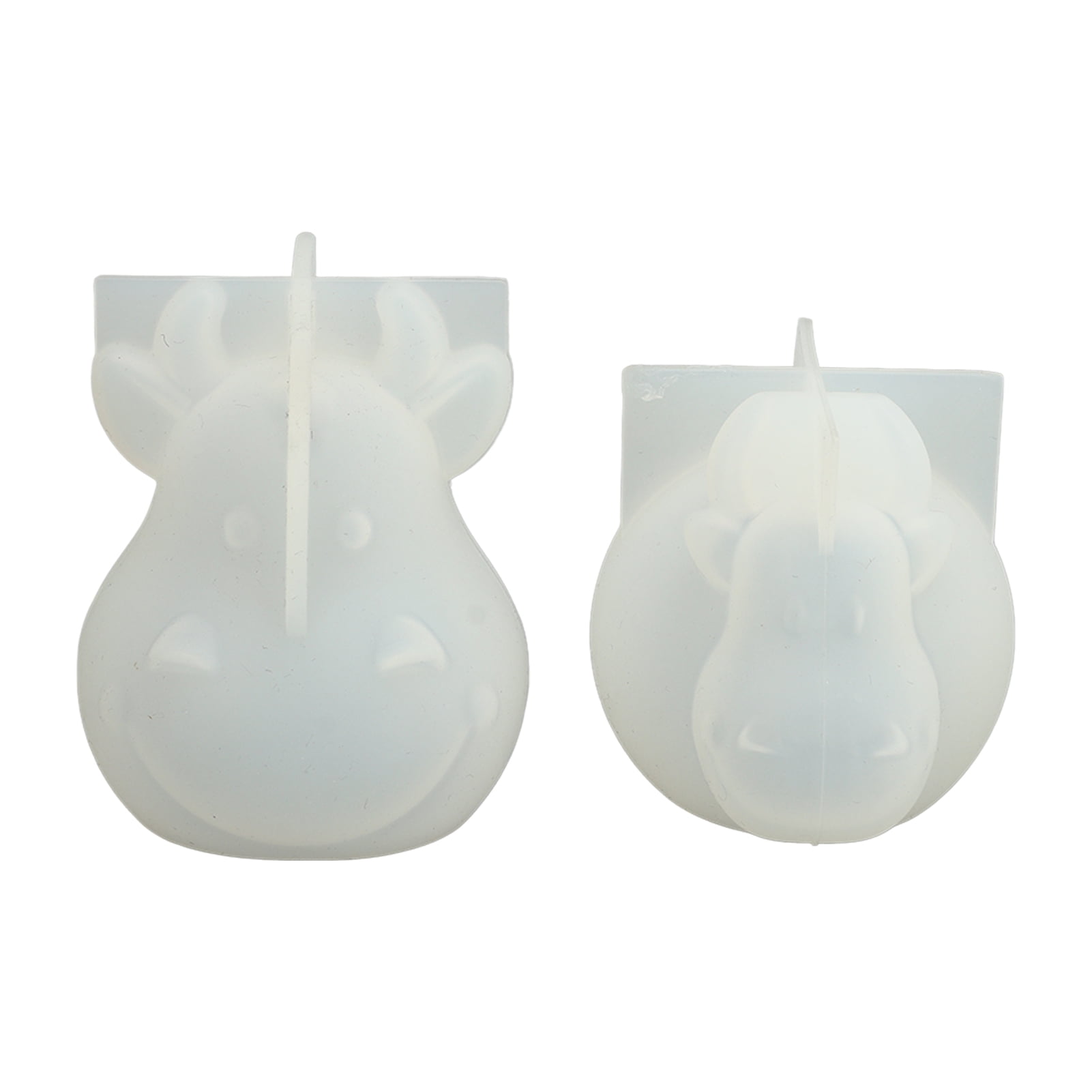 Cow Silicone Mold 3D Animal Cattle Epoxy Silicone Diy Three Dimensional ...