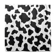Cow Skin Pattern Shower Curtain Liners Waterproof 72 Inch with C Shaped ...