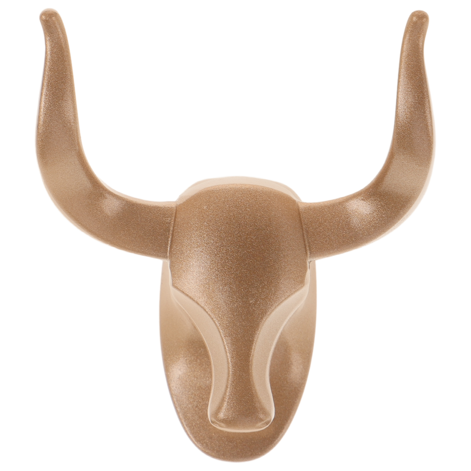 Cow Skull Wall Decor Hat Hooks Bull Head Hook 9.50X7.00X6.80CM Golden ...