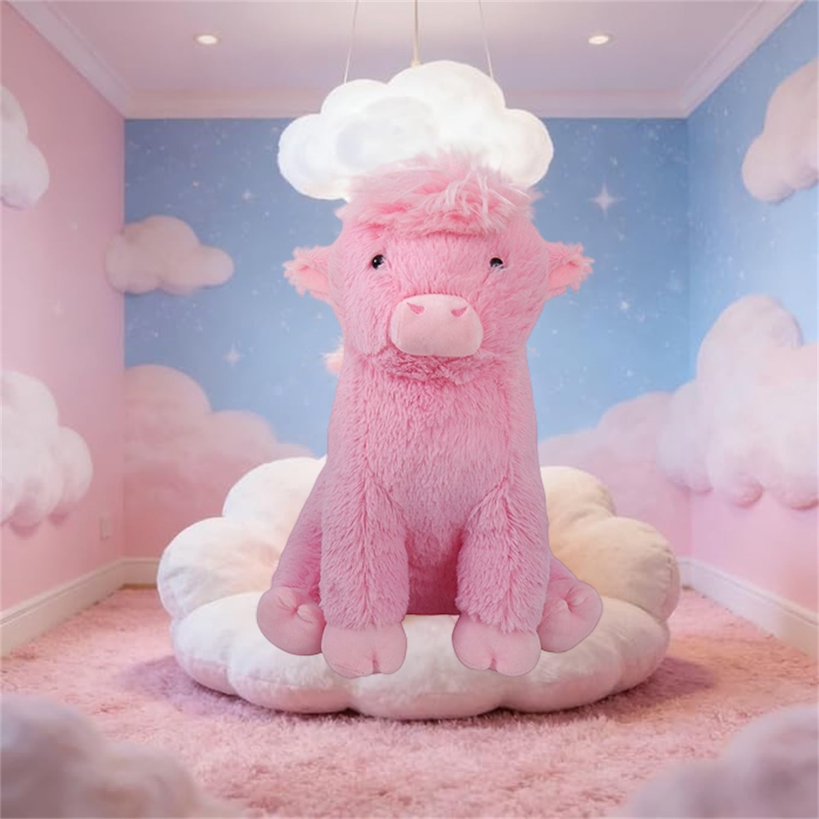 Cow Stuffed Animal, Cute Plushies Cow Gifts, Realistic Cows Plush ...