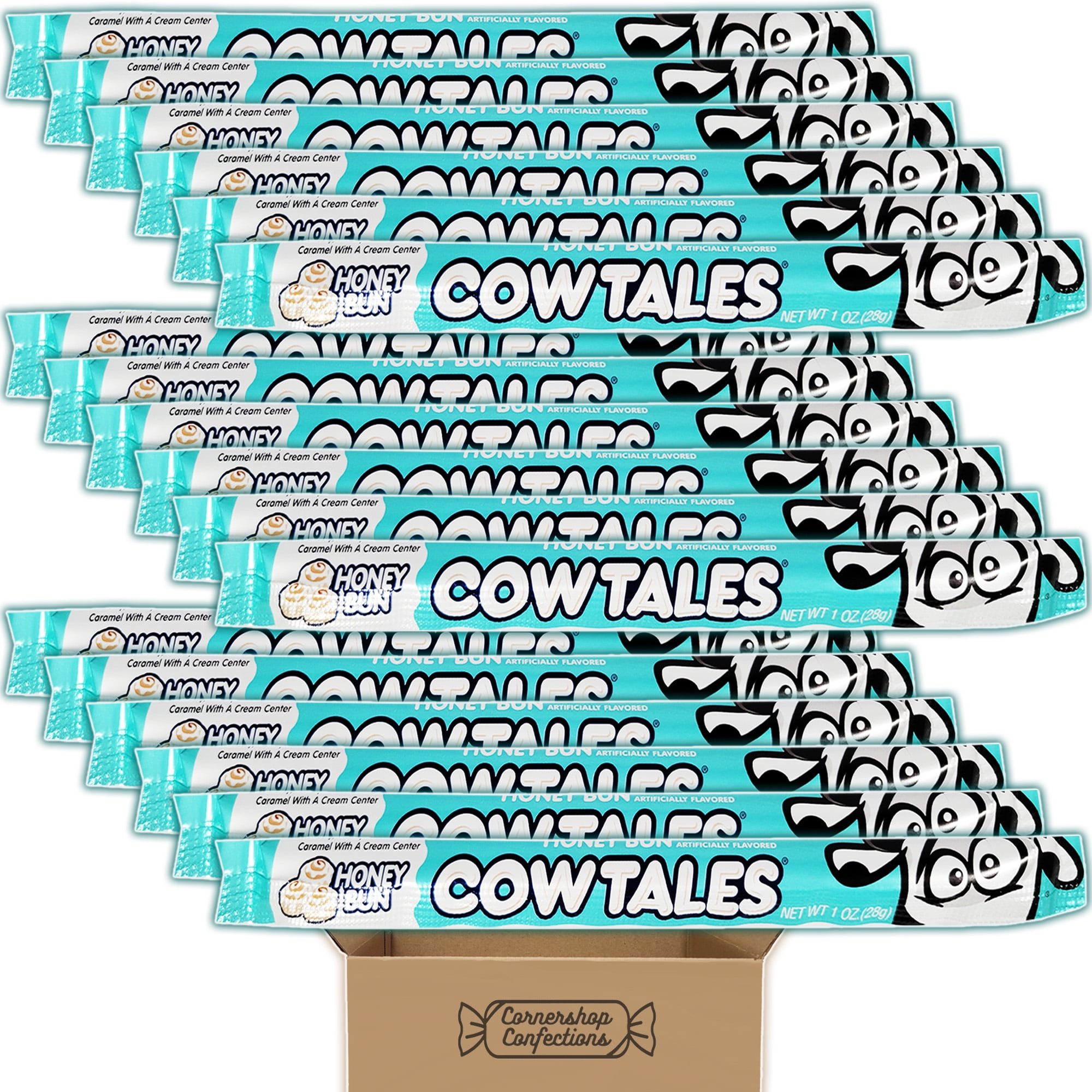 Cow Tales Lover's Honey Bun Flavor 18 Piece Bundle Pack - 18 ...