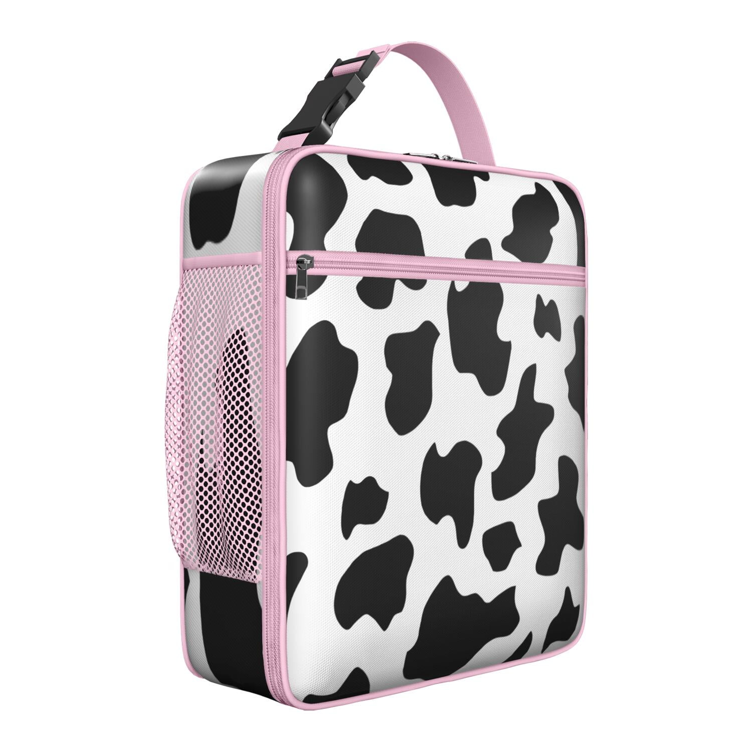Cow Texture Insulated Lunch Bag Box Men Reusable Lunch Bag Water ...
