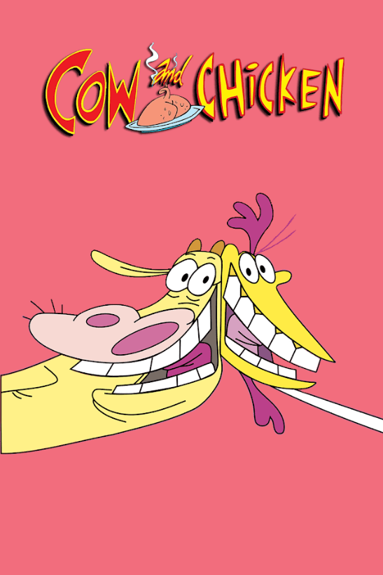 Cow and Chicken (1997) 24x36 Poster Animated TV Show Retro Classic ...