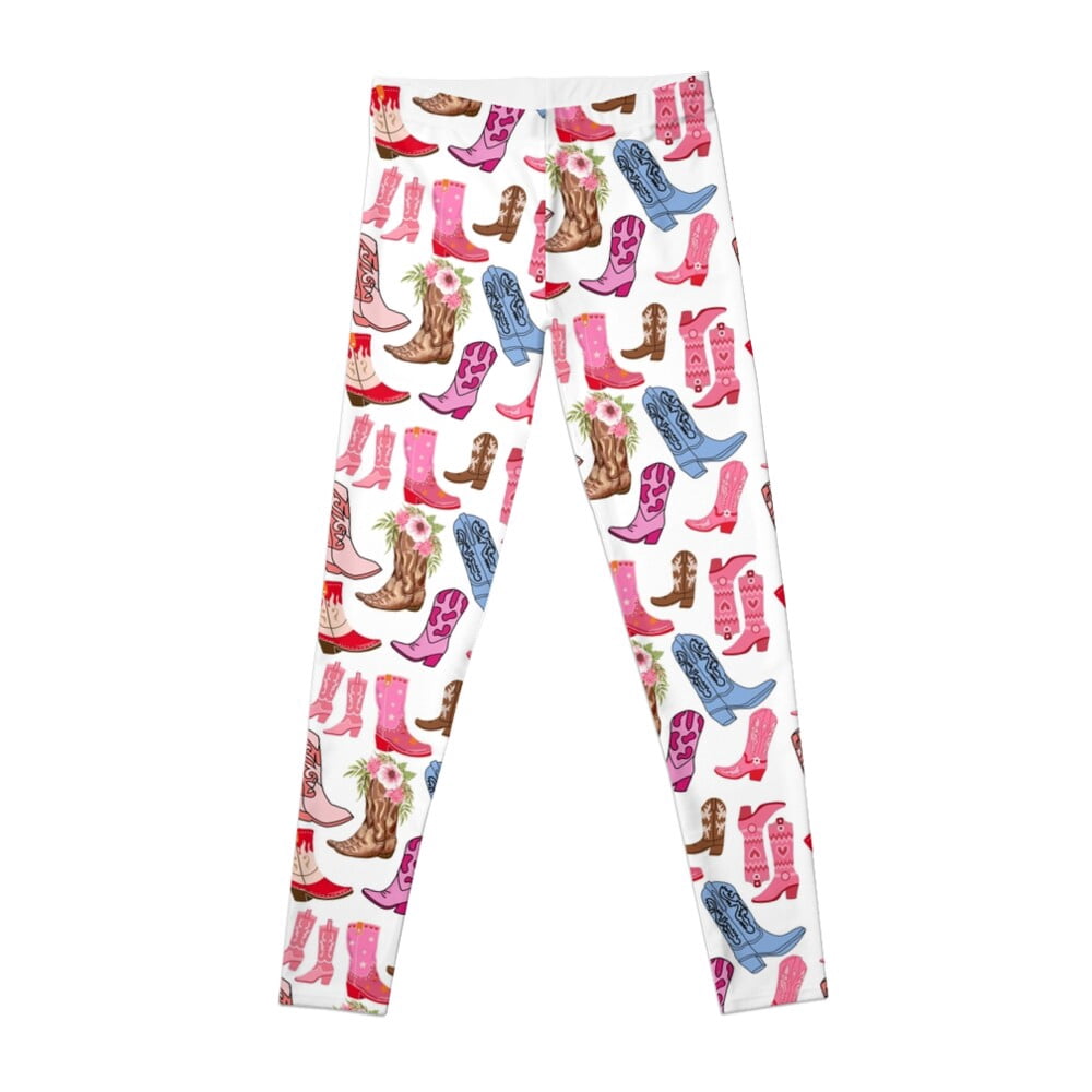 Cow boots of all styles and colours Leggings woman gym Women's tights ...