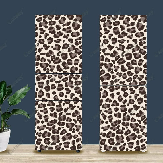 Cow pattern Refrigerator Sticker Home Decor Kitchen Mural DIY Wall ...