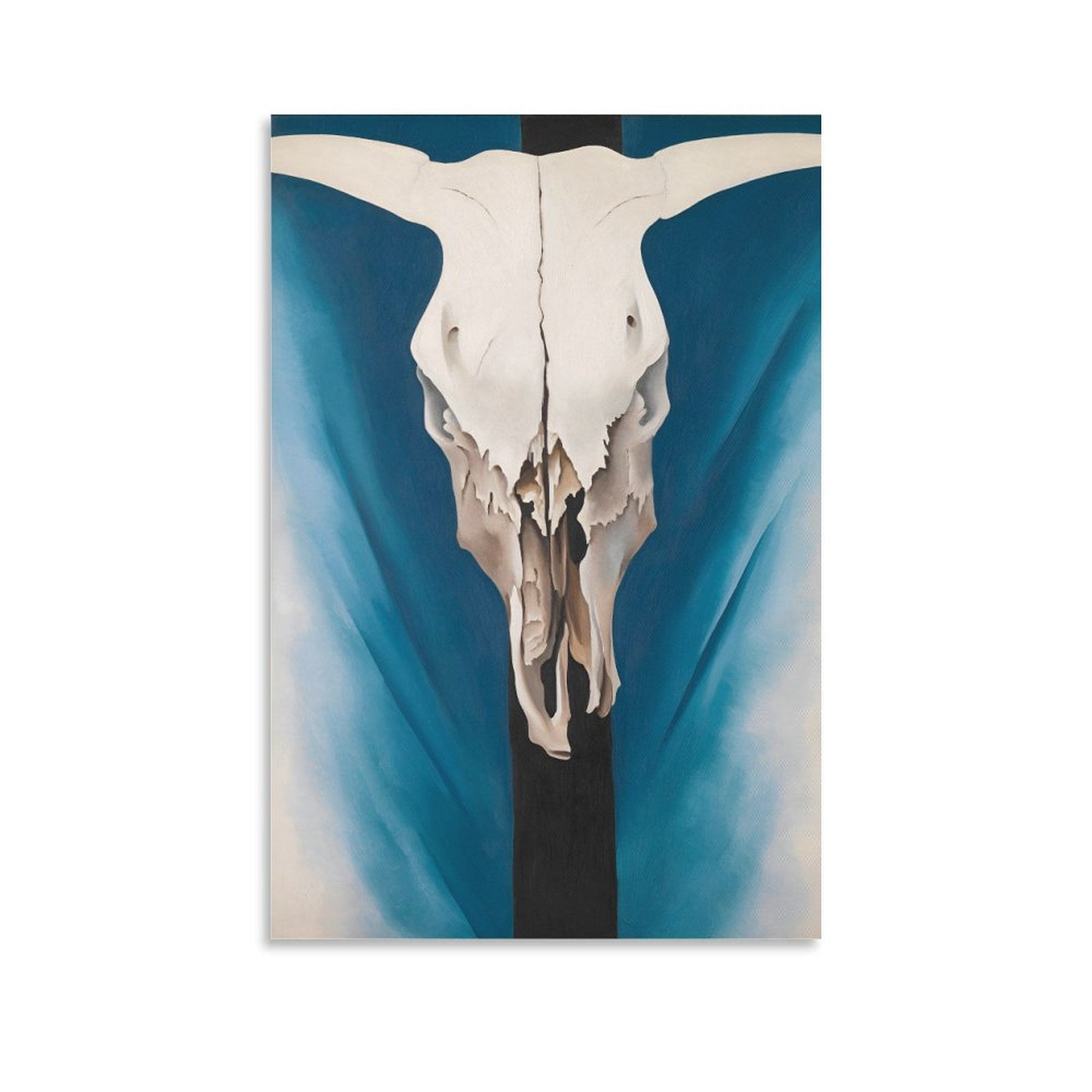 Cow's Skull Red, White, And Blue (1931) by Georgia OKeeffe Painting ...