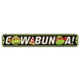 Cowabunga Embossed Metal Street Sign - Walmart.com