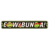 Cowabunga Embossed Metal Street Sign - Walmart.com