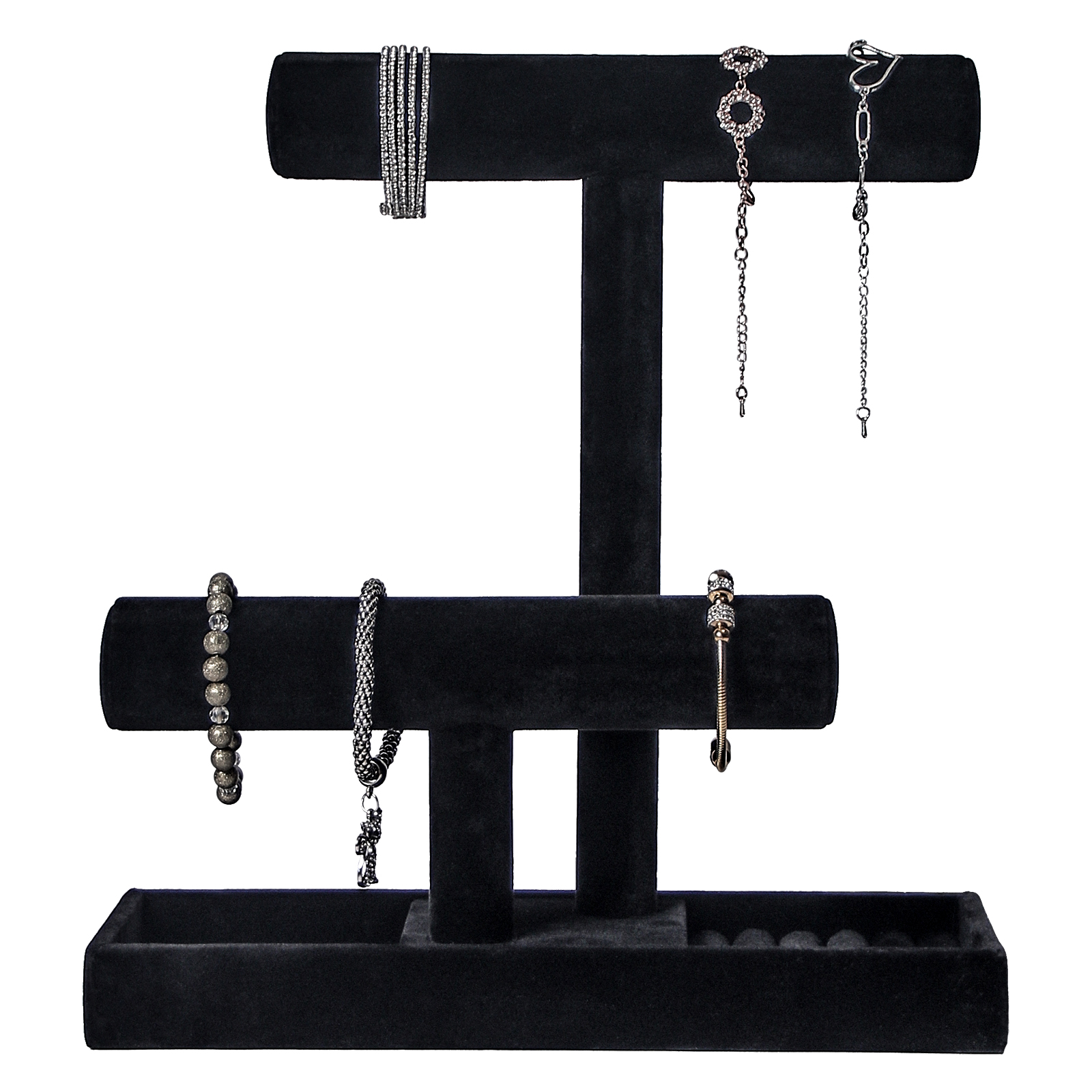Julysky T Bar Bracelet Display Stand,Bracelet Organizer,Bracelet Holder ...