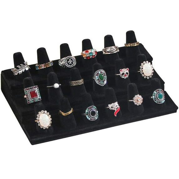 Coward Ring Holder 18 Finger Ring Display Jewelry Holder Ring Organizer ...