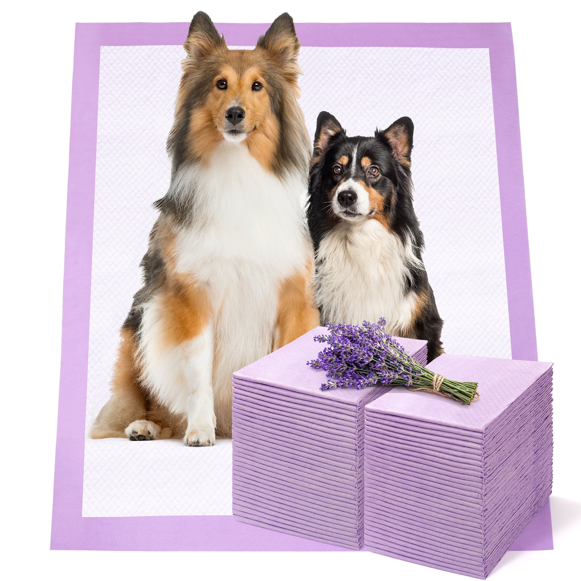 Cowb Manm Extra Large Lavender Scented Dog Training Pads, Disposable ...