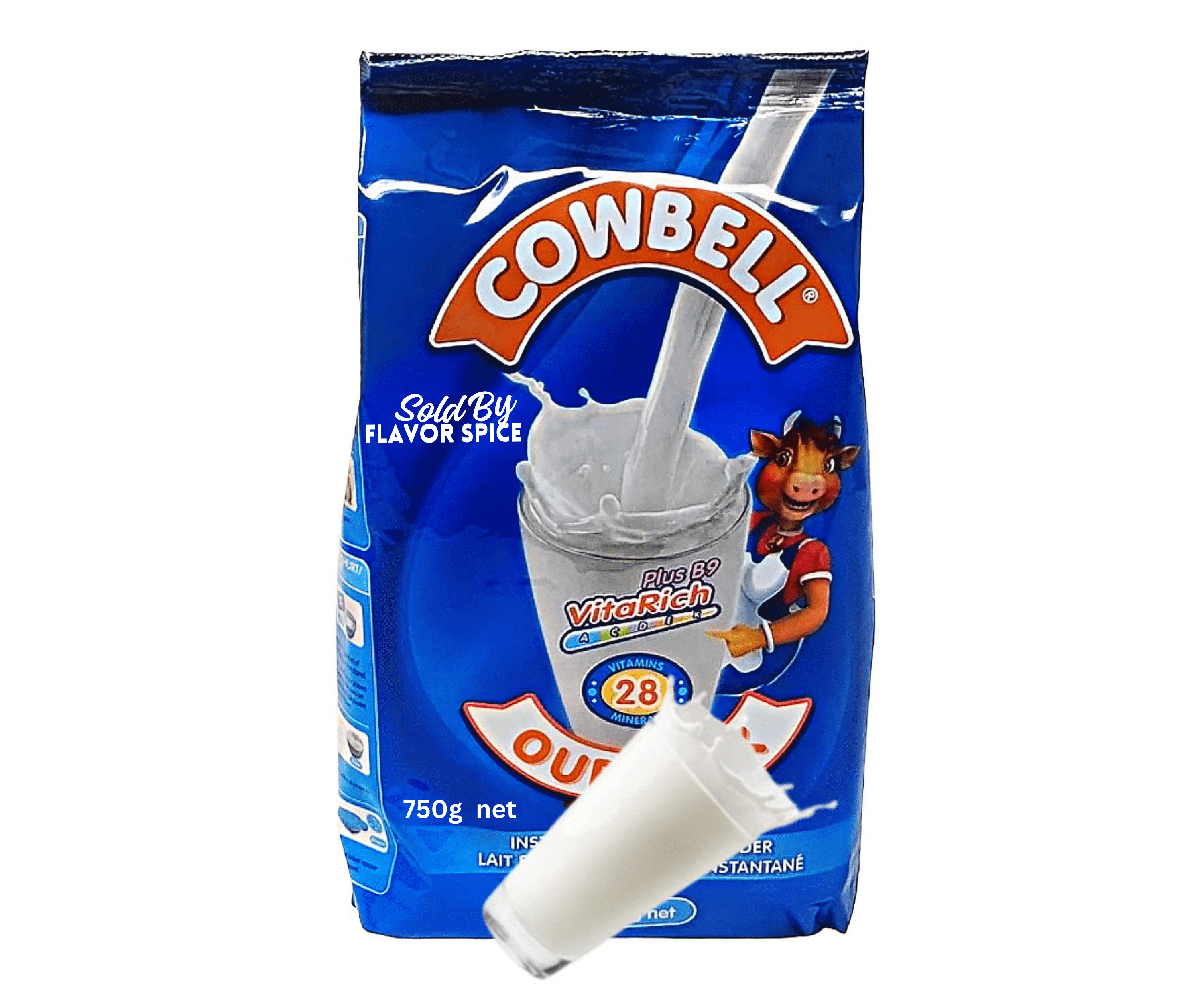 Cowbell Milk Powder 750g Sachet (1 PACK) - Walmart.com