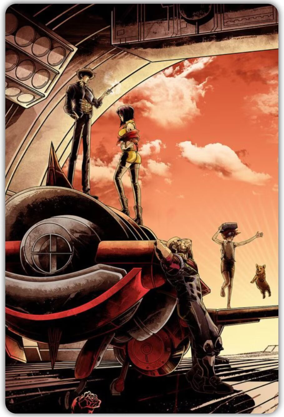 Cowboy Bebop 5D Diamond Art Kit for Adults - Full Drill Round Diamonds ...