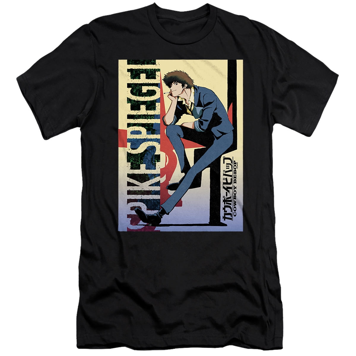 Cowboy Bebop Bounty Hunter Spike Speigel Unisex Adult Canvas Brand T ...