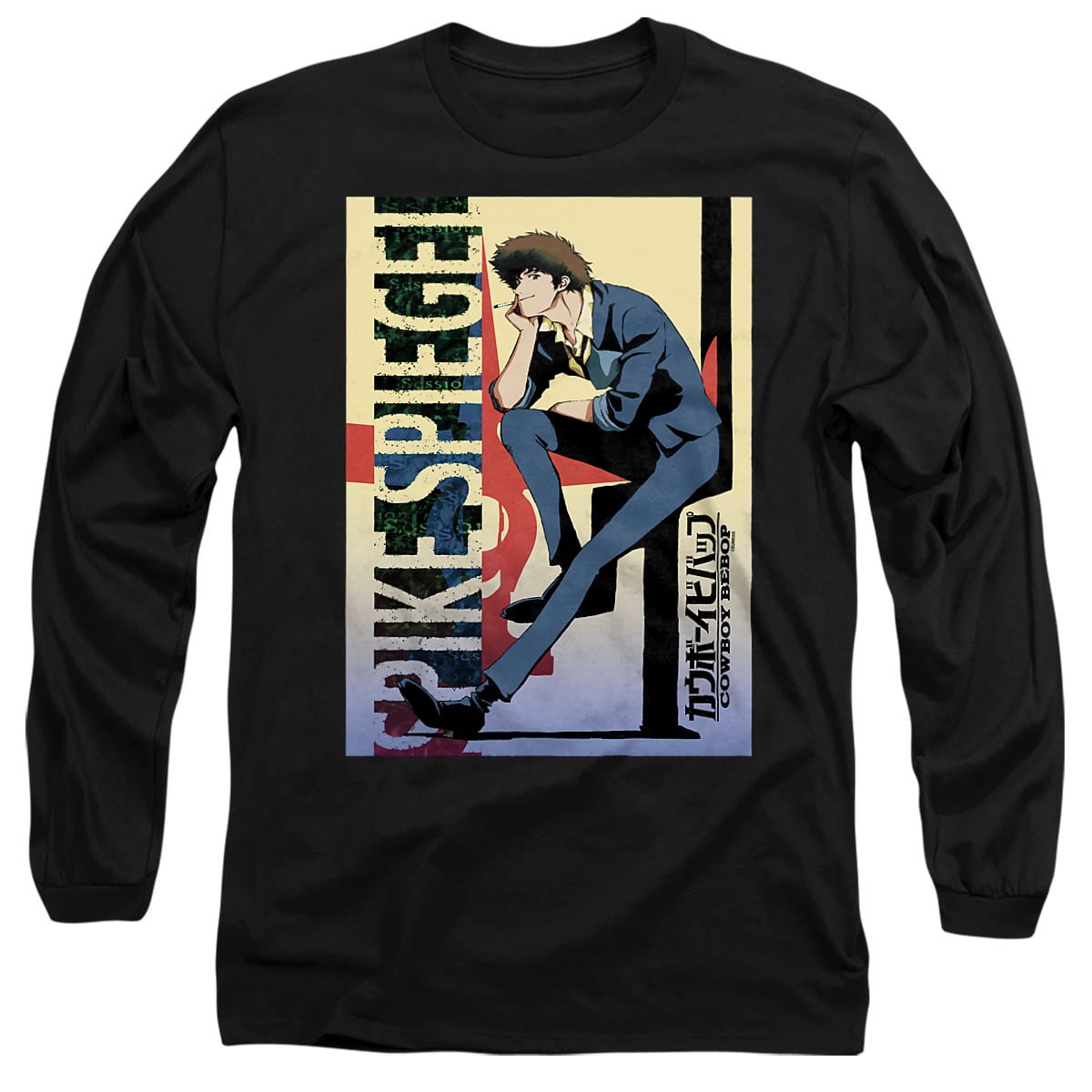 Cowboy Bebop Bounty Hunter Spike Speigel Unisex Adult Long-Sleeve T ...
