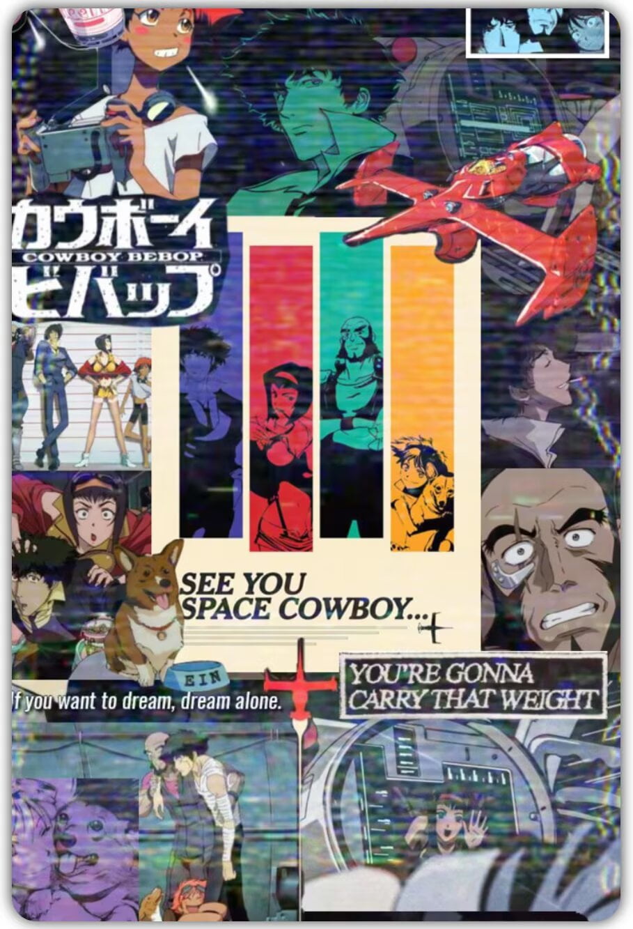 Cowboy Bebop Cartoon 5D Diamond Painting Kits for Beginners,Classic ...