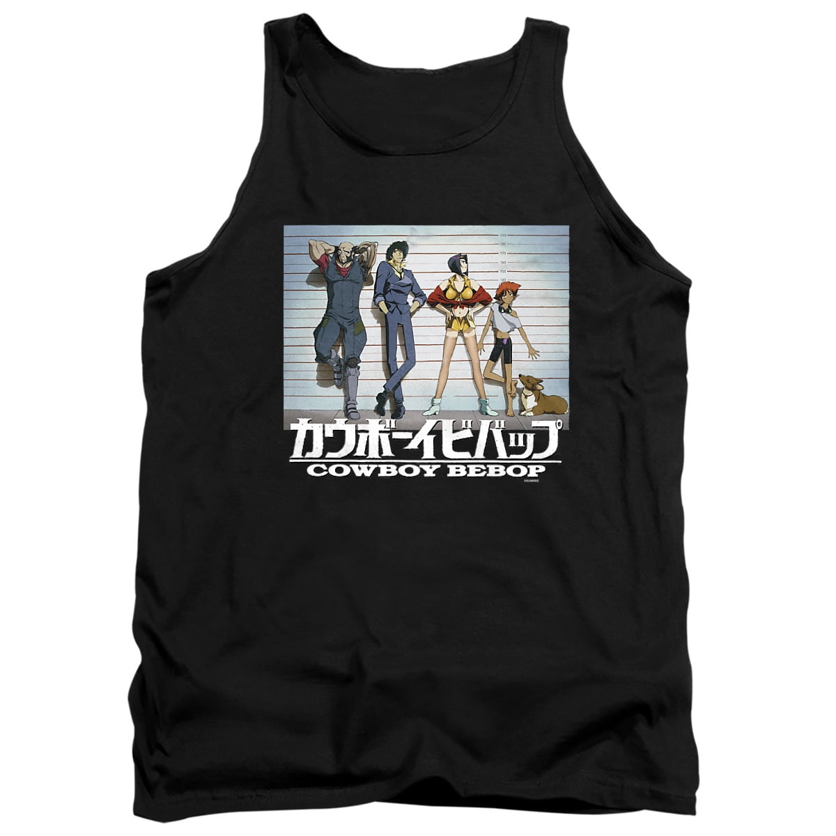 Cowboy Bebop Crew Line-Up Unisex Adult Tank Top, Black, Small - Walmart.com