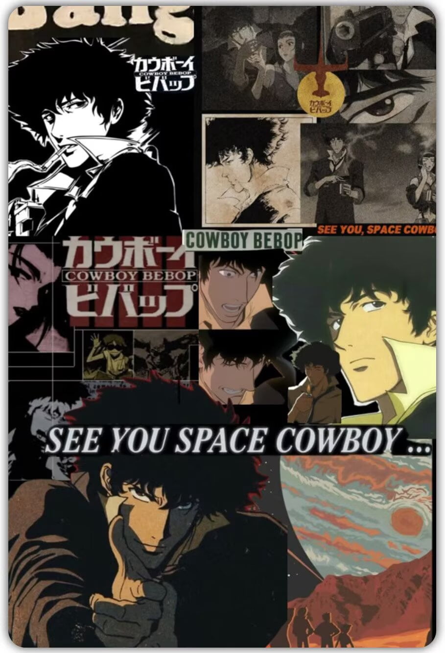 Cowboy Bebop Diamond Art Kit with Tools - 5D Full Drill Round Diamonds ...